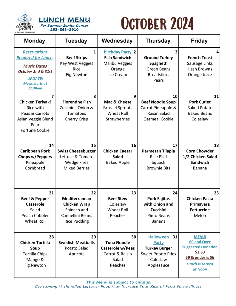 Senior Center – City of Sumner